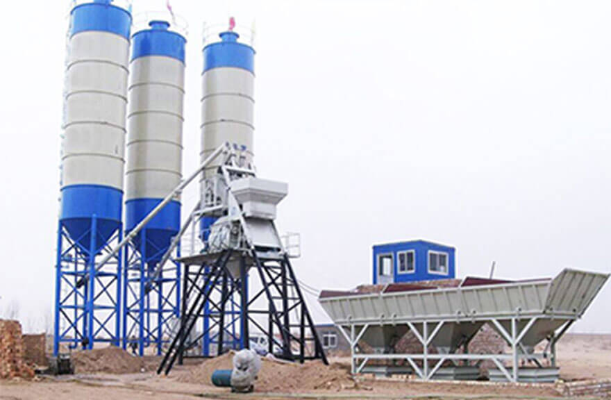 75m³/h Concrete Batching Plant - Zhengzhou Changda Machinery ...