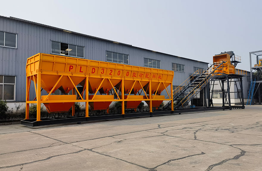 PLD3200 Concrete Batching Machine - Zhengzhou Changda Machinery ...