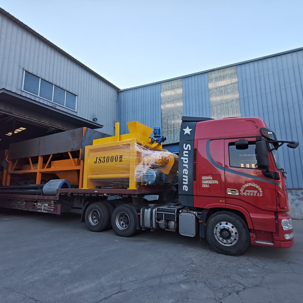 HZS180 Concrete Batching Plant with JS3000 Mixer and PLD4800 Batching ...